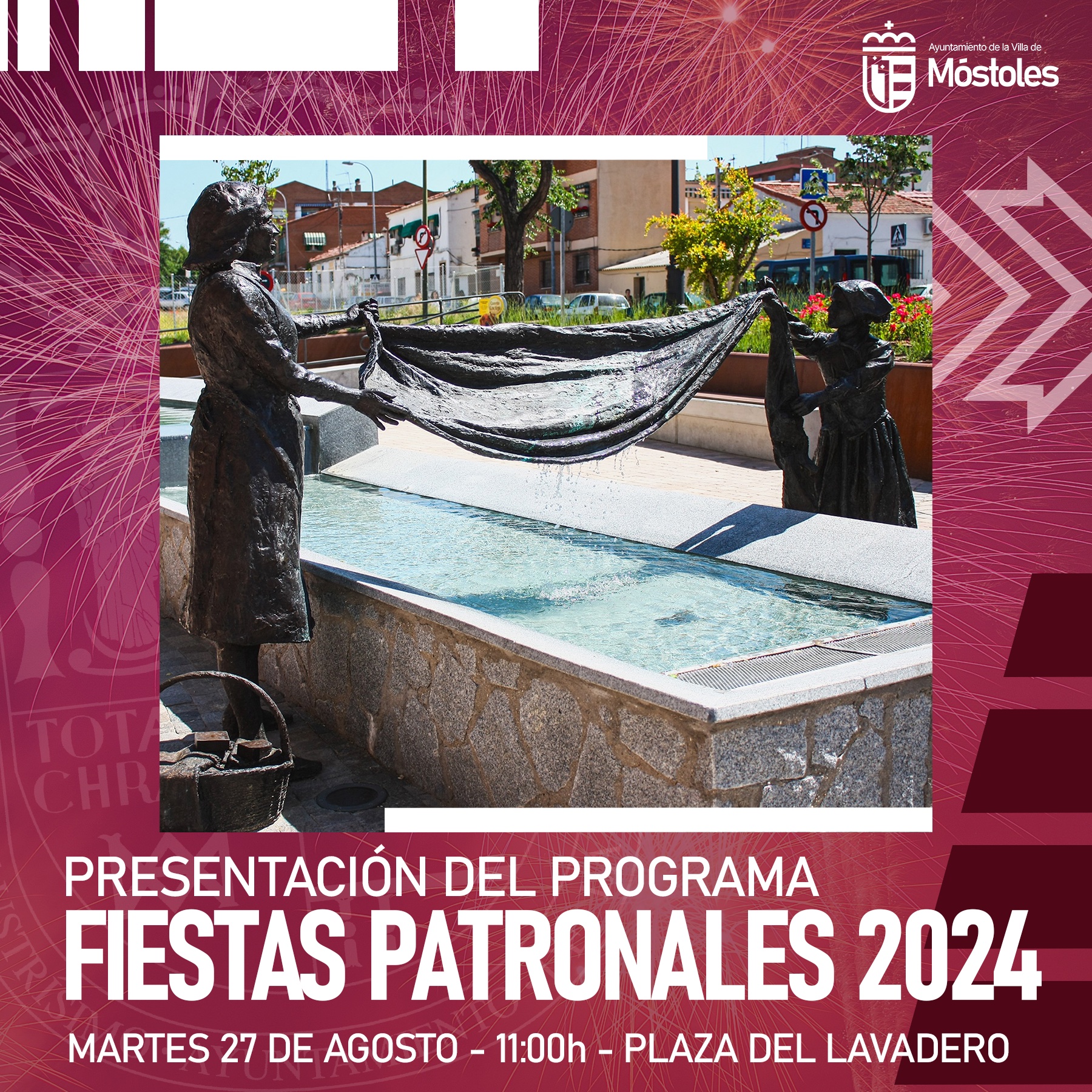 Presentación del programa de las Fiestas Patronales de Móstoles 2024 | Ayuntamiento de Mostoles
